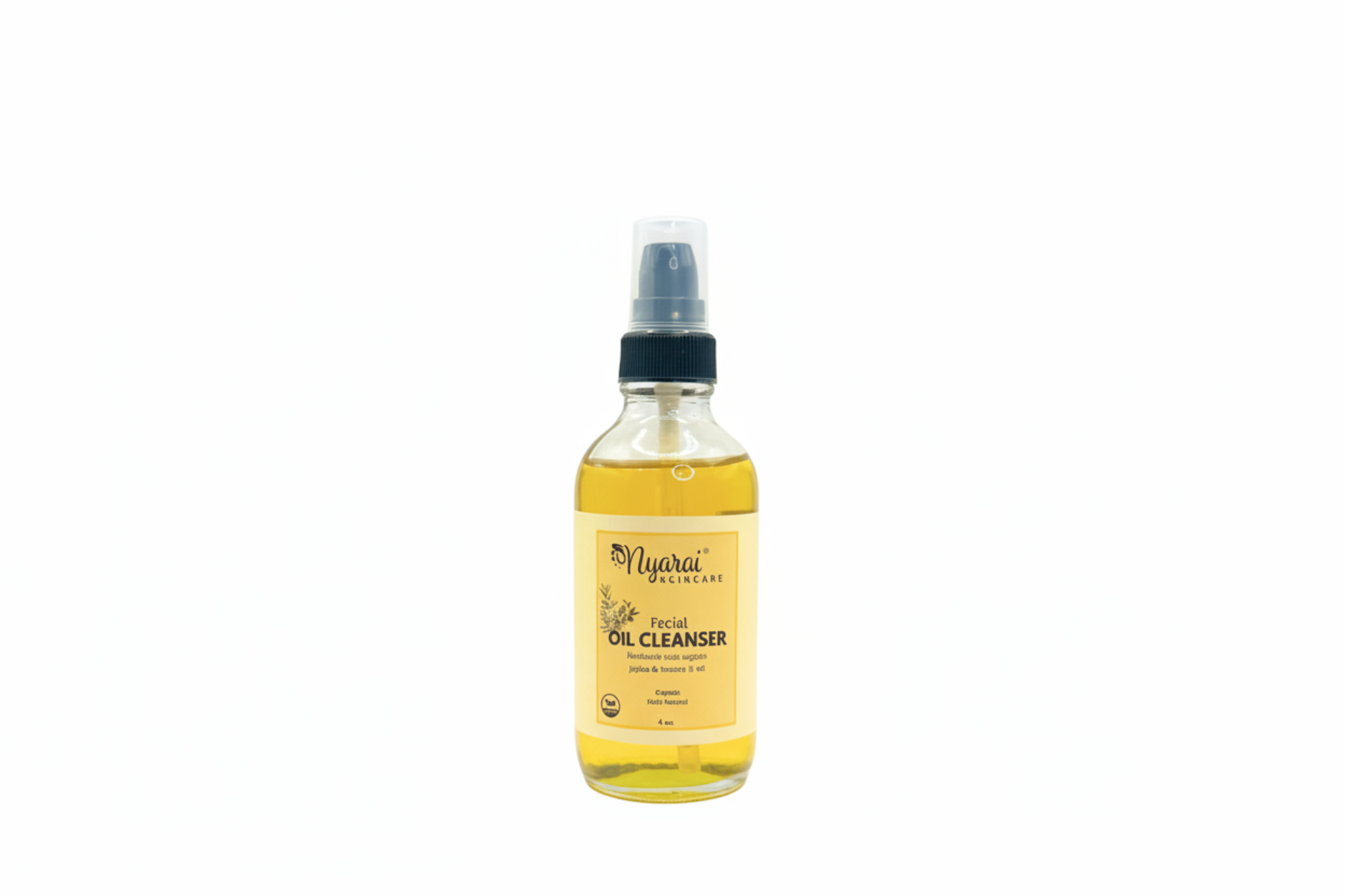 Plant-Based Facial Oil Cleanser – Nyarai Skincare